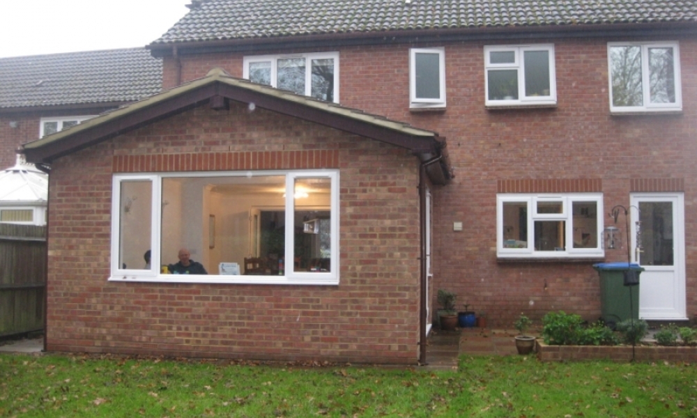 Rear extension to replace conservatory | Hertfordshire Architects Ltd